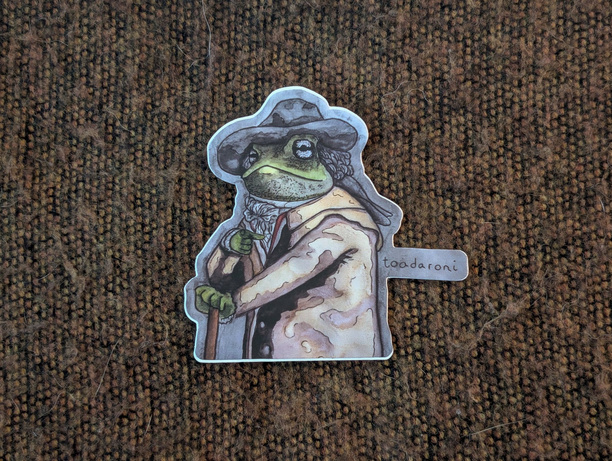 Joseph Ducreux Toad Sticker