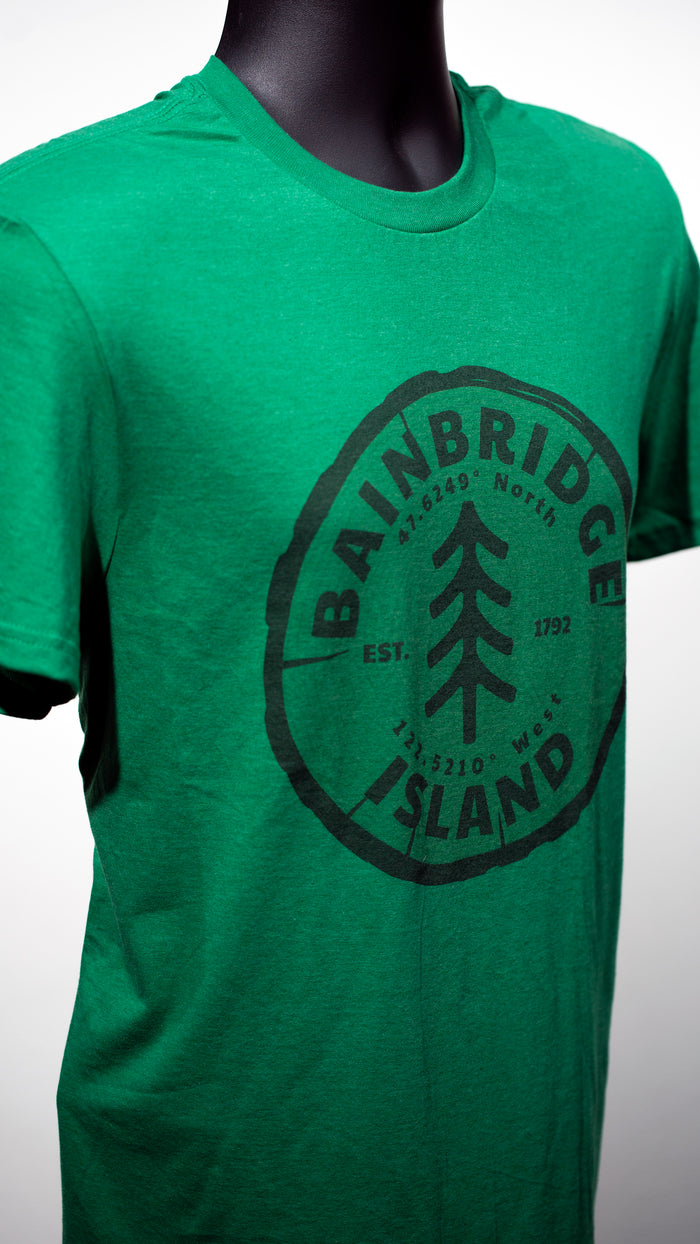 Bainbridge Island Tree Ring Unisex Shirt