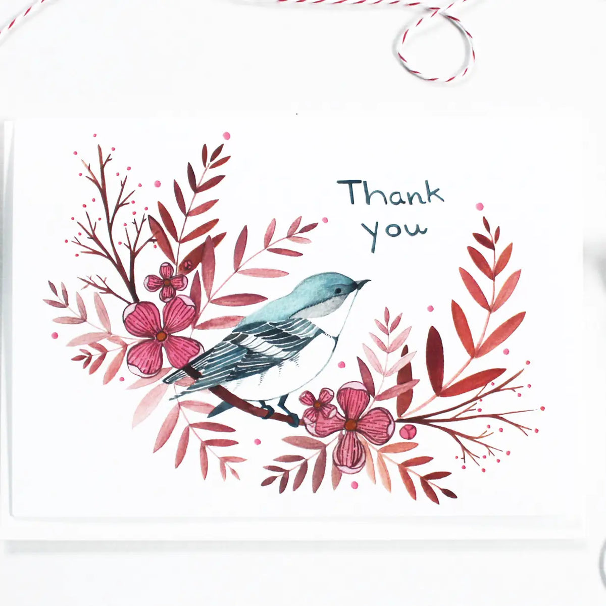 Blue Bird Thank You Card – Millstream Bainbridge