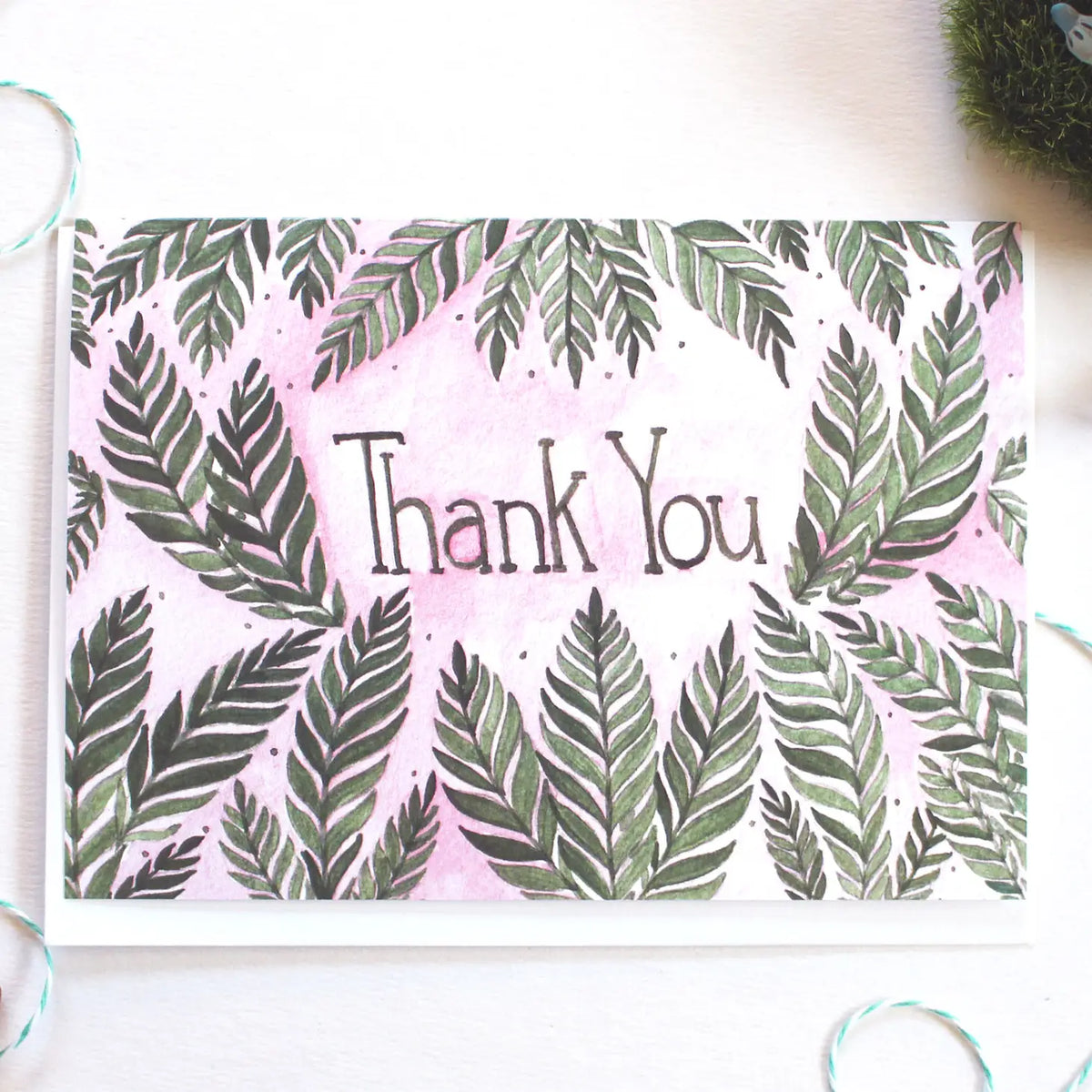 Thank You Fern Card – Millstream Bainbridge
